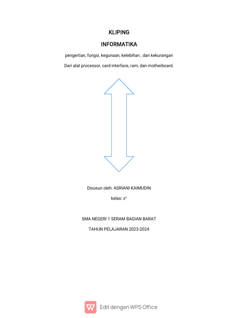 KLIPING-WPS Office-1 | PDF | Komputer | Teknologi & Rekayasa