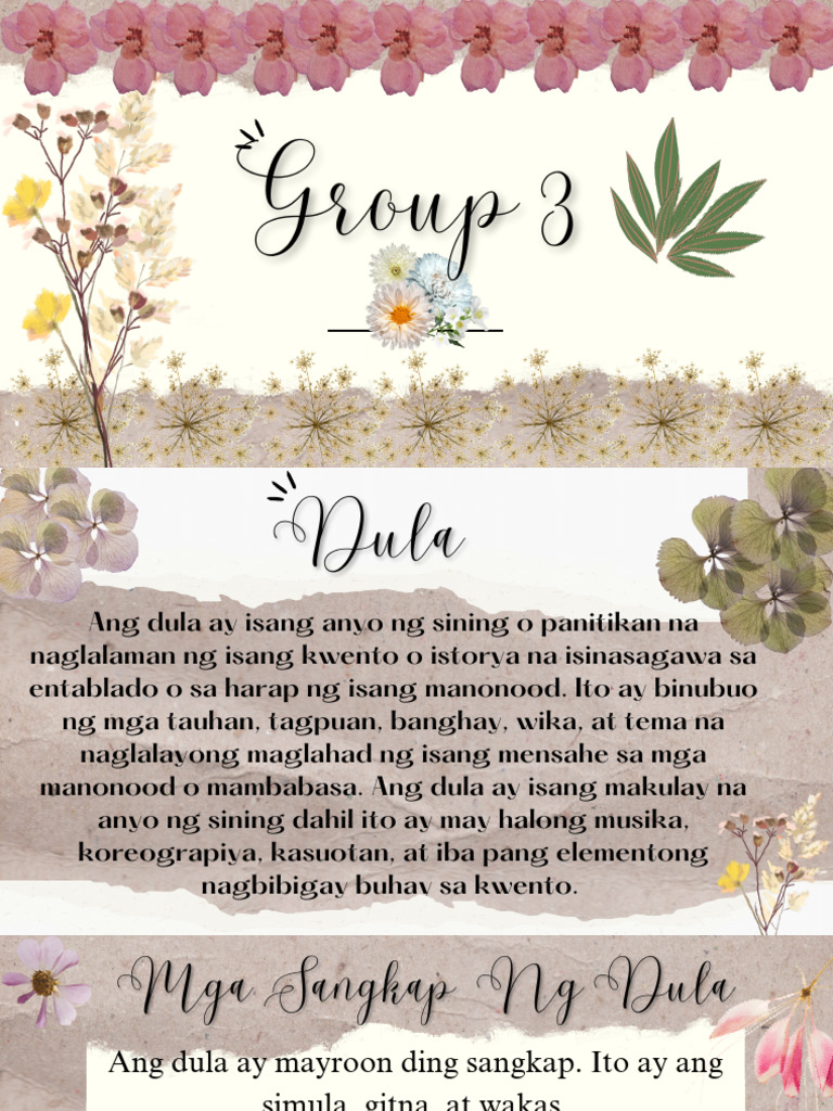 Aralin 13 - Pagsusuri - NG - Dula | PDF