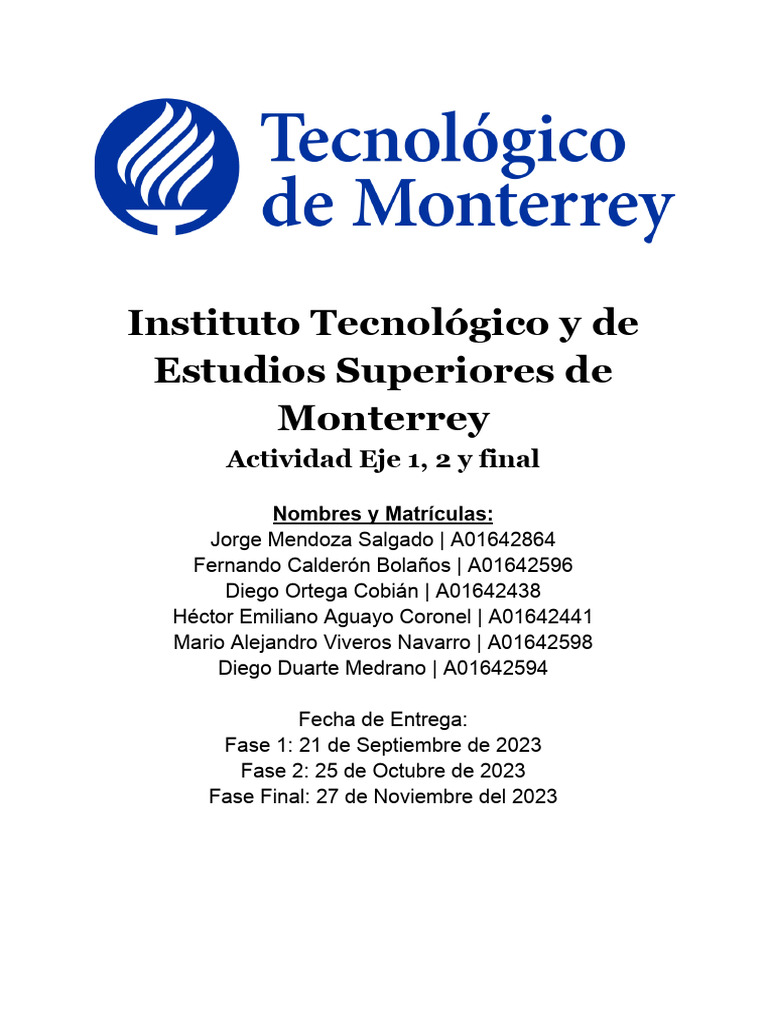 Actividad Eje Final Quimica | PDF