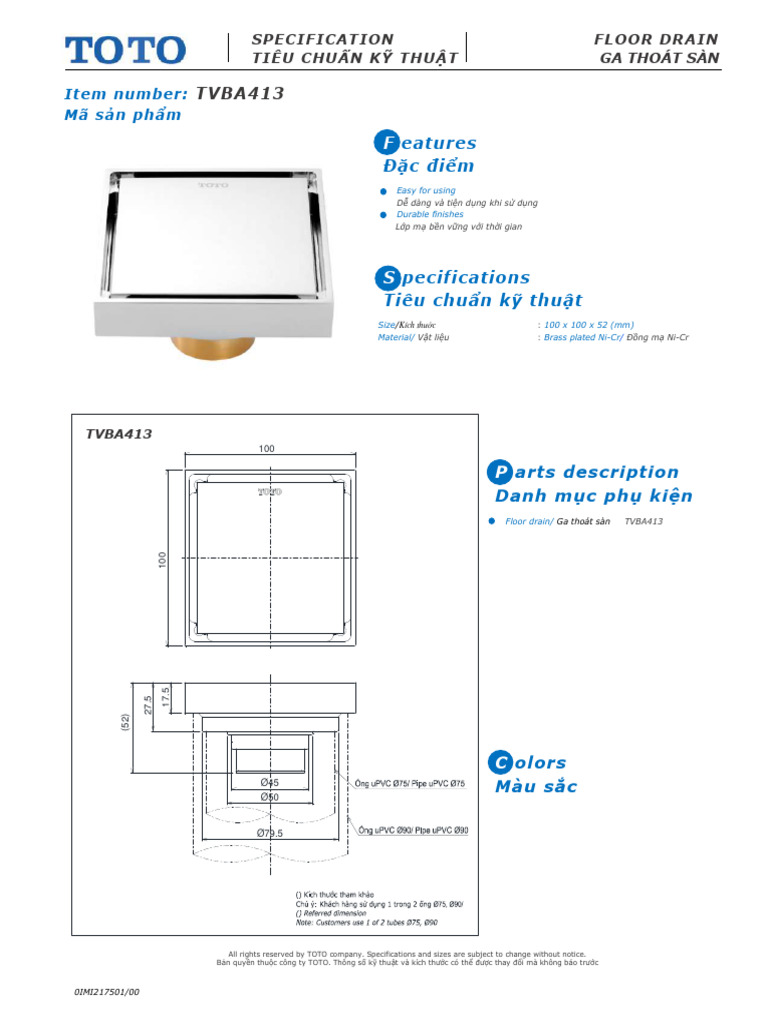 TSKT Ga Thoat San TVBA413 | PDF