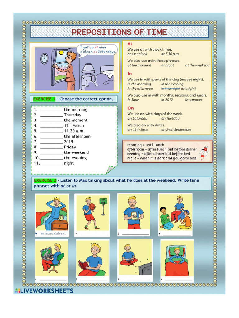 Prep of Time | PDF