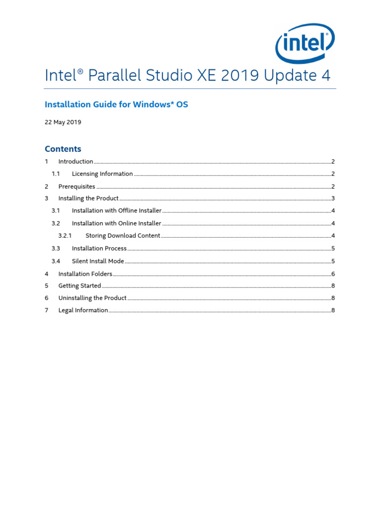 Parallel Studio Intel Guide | PDF