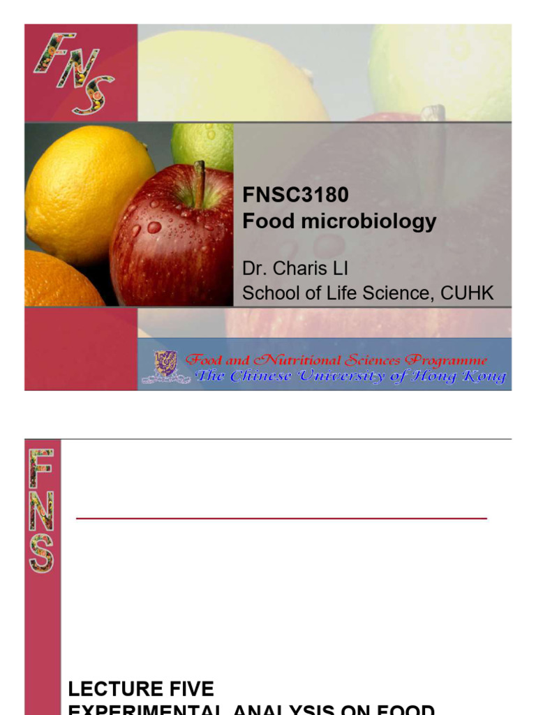 Lecture 5 Experimental Analysis | PDF