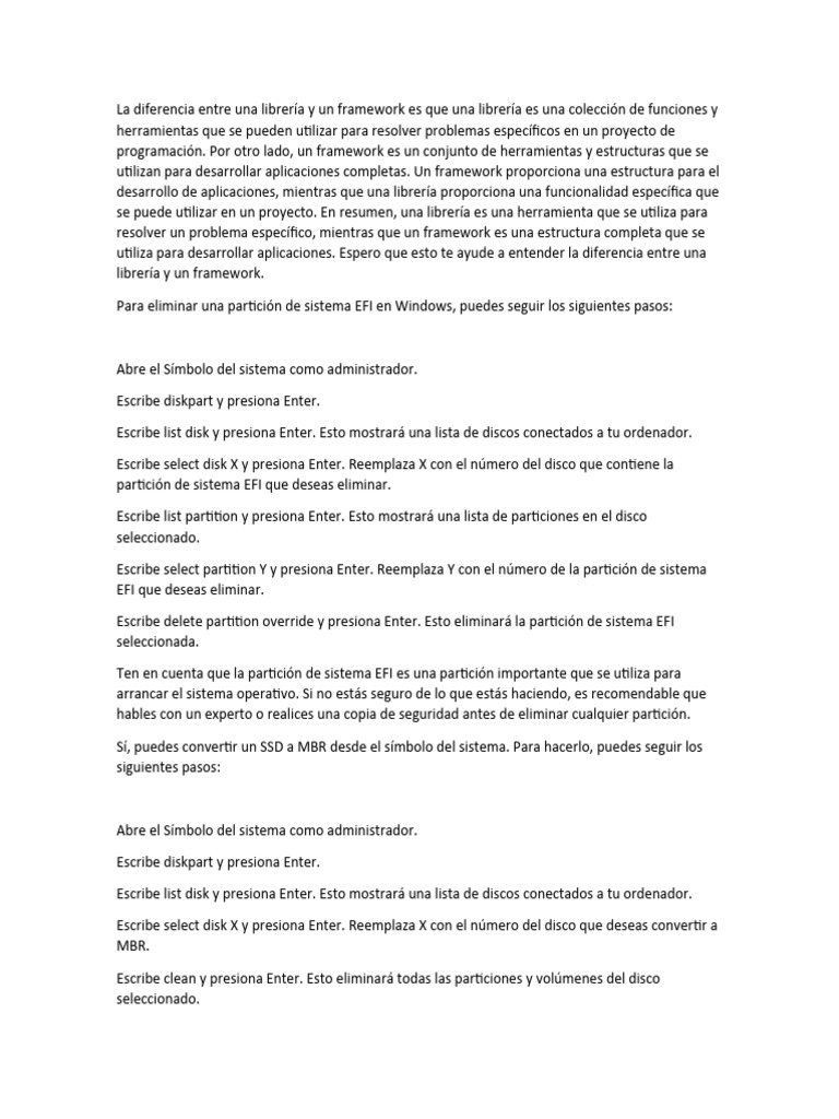 Diferencias entre librerías y frameworks | PDF | Ingeniería Informática | Ciencias de la Computación