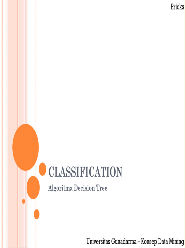 0000015157-05 - Classification - Algoritma Decision Tree | PDF
