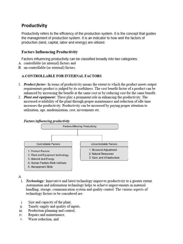 PPC Notes | PDF | Factors Of Production | Production And Manufacturing