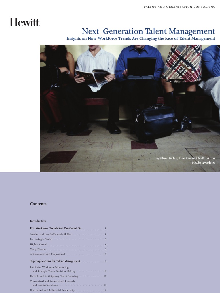 Next Generation Workforce | PDF