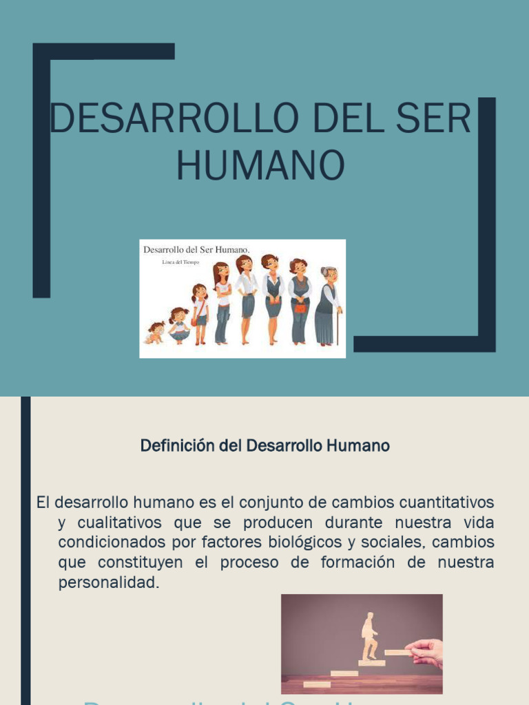 Etapas y Factores del Desarrollo Humano | PDF | Crecimiento personal y ...