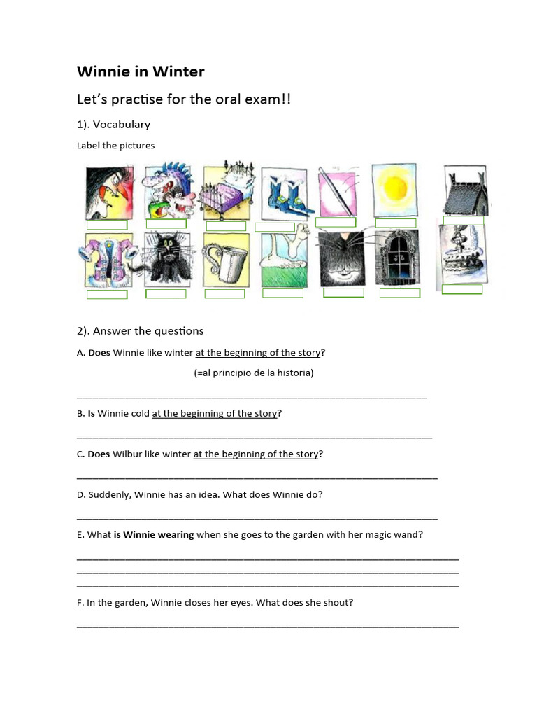 Winnie in Winter CH 2 | PDF | General Fiction