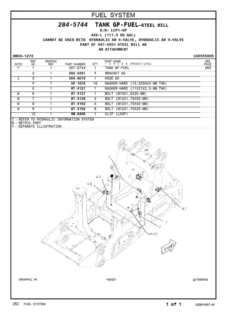 973D Fuel Tank | PDF