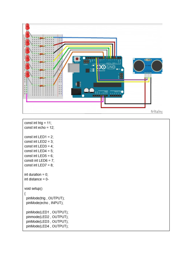 Led Distance Detector | PDF