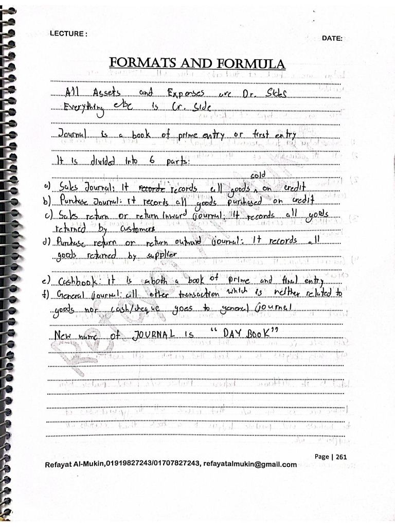 Formula and Formats 1 | PDF