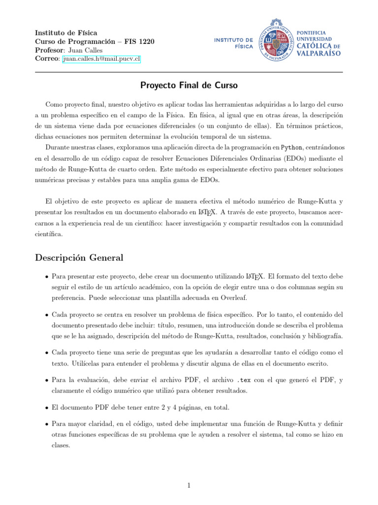 Proyecto Curso Programación 2 2023 | PDF