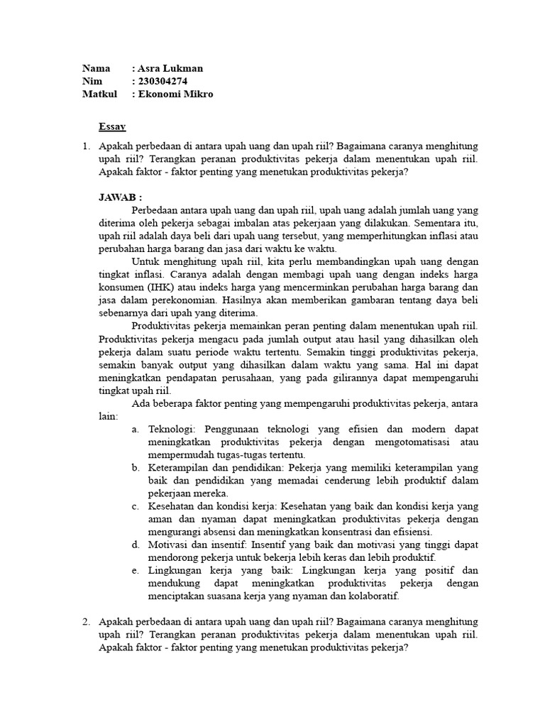 Tugas 14 | PDF | Karier & Perkembangan | Bisnis