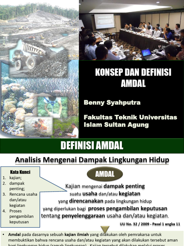 02-Konsep Dan Definisi Amdal | PDF