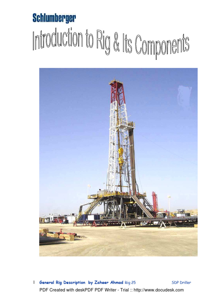 Rig Description | PDF
