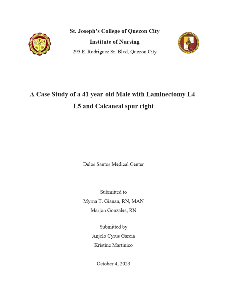 Surgical Case Study | PDF