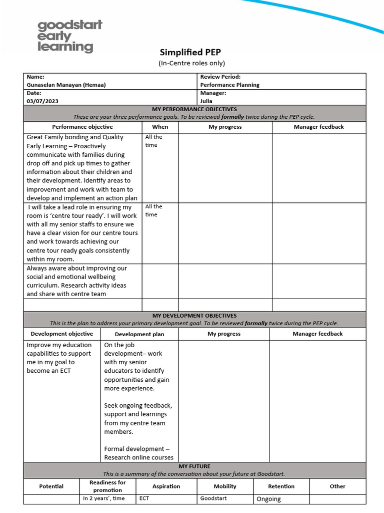 My PEP | PDF | Human Communication
