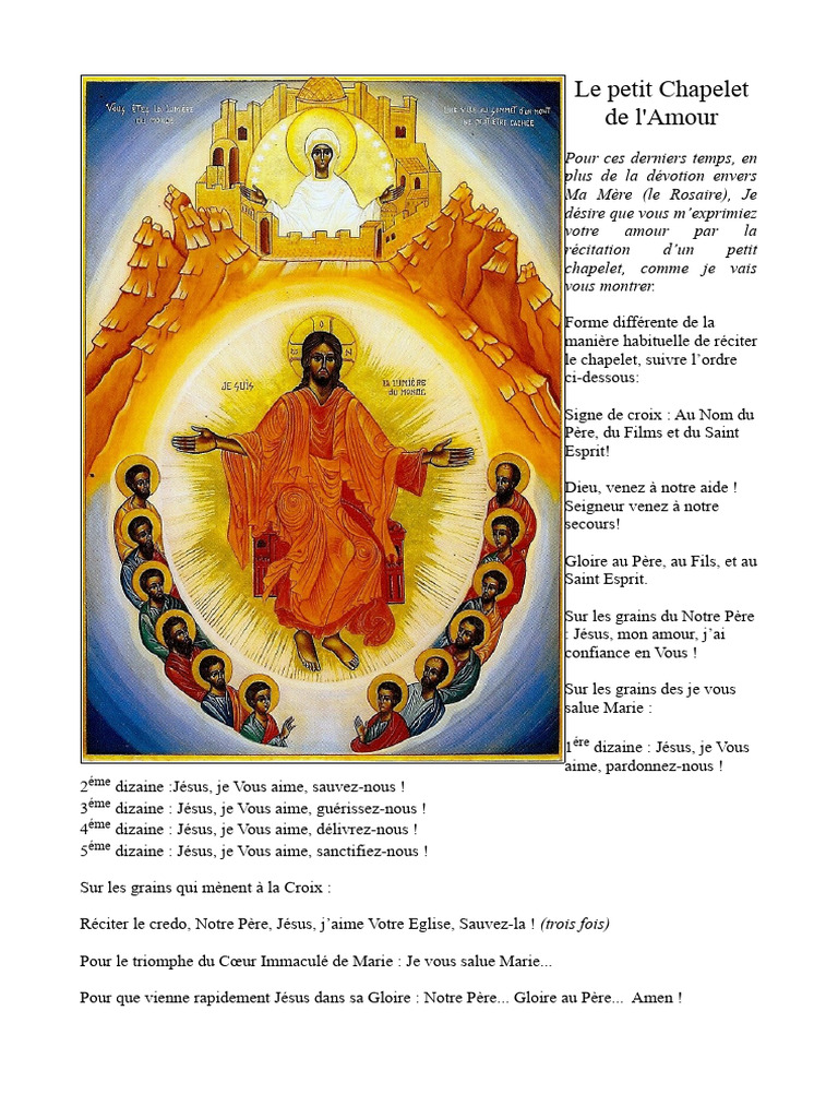 Le Petit Chapelet de L'amour: Ére Éme Éme Éme Éme | PDF