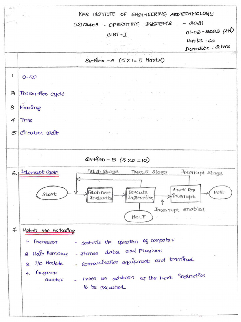 Os Ans Key | PDF Os Ans Key | PDF