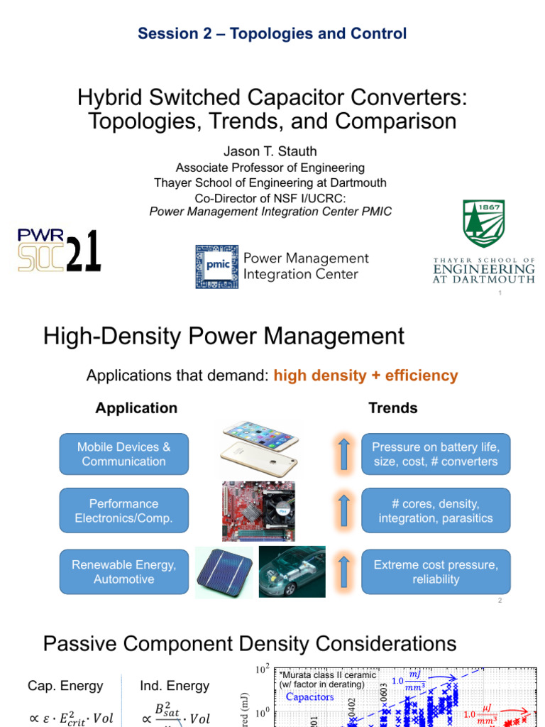 2.4 Jason Stauth Hybrid Switched Capacitor Converters Topologies Trends and Comparison | PDF ...