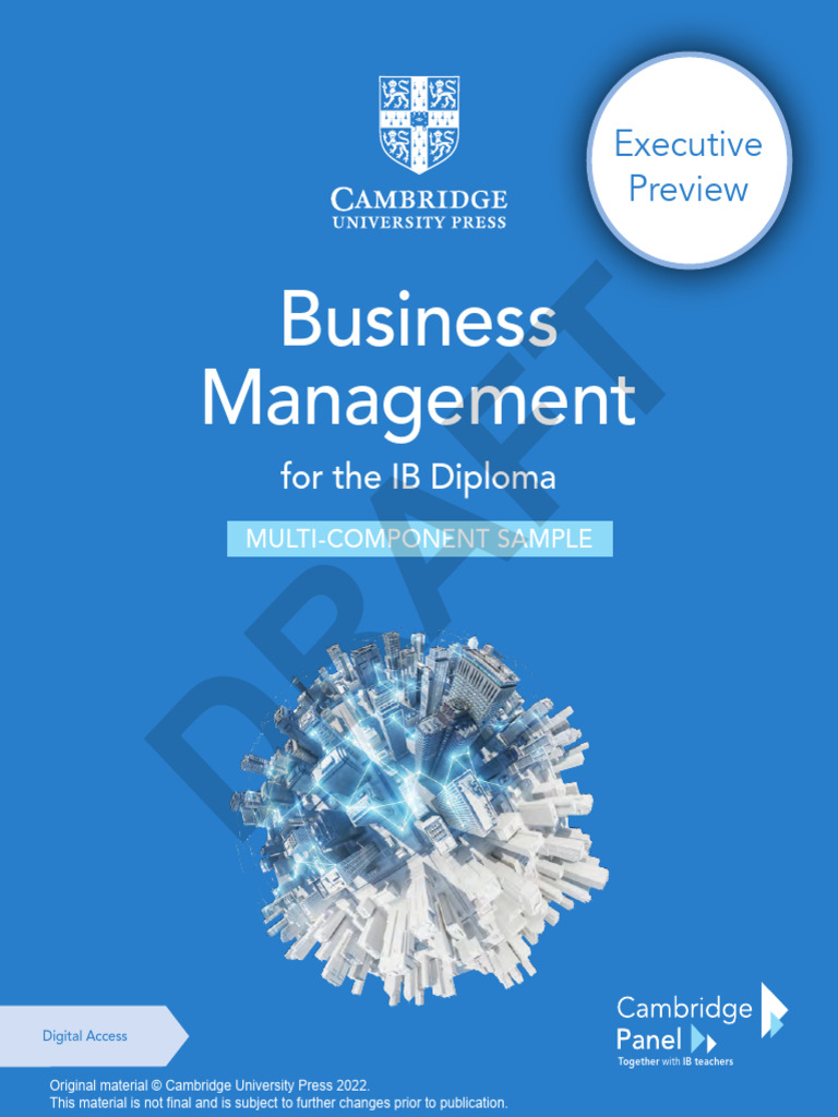 EDU IB Business Management ExecutivePreview Digital Web 2022 | PDF ...