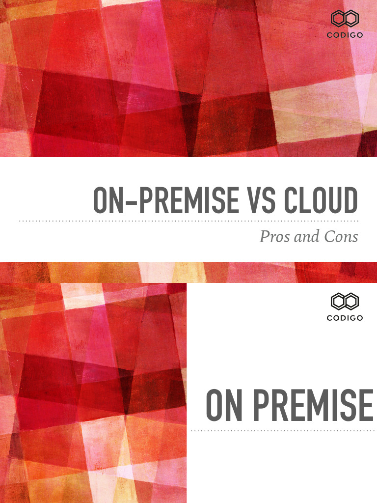 Onprem Vs Cloud | PDF
