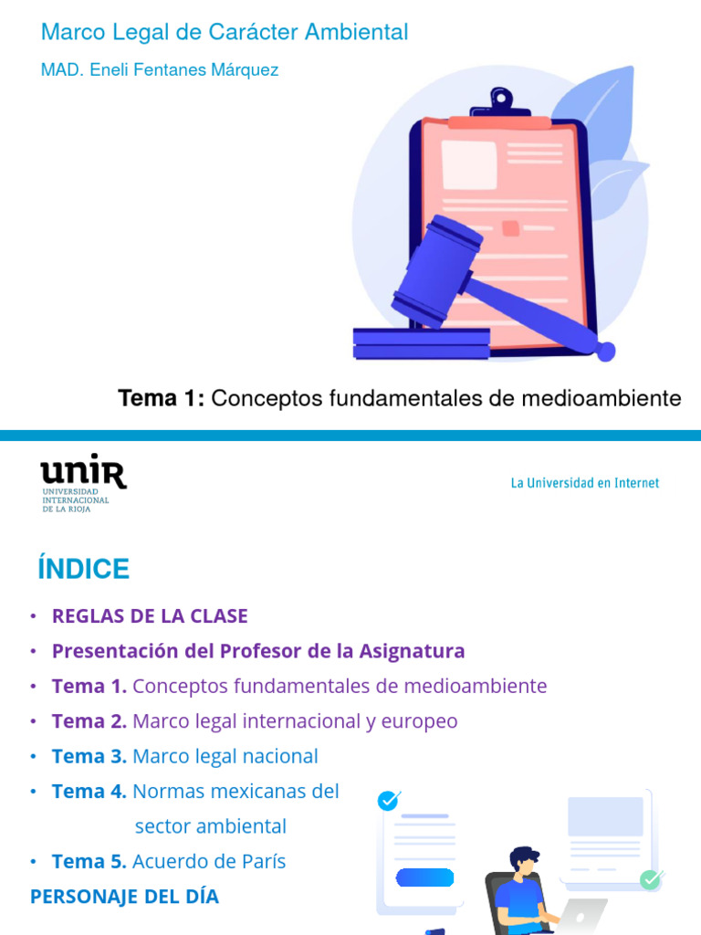 Plantilla 1 - Temarios 1 y 2 - Marco Legal - Rev.2022 | PDF