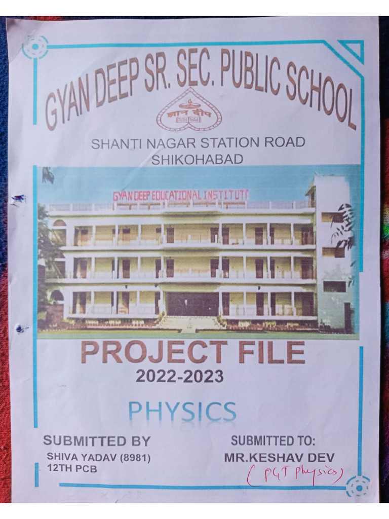 Physics Project | PDF