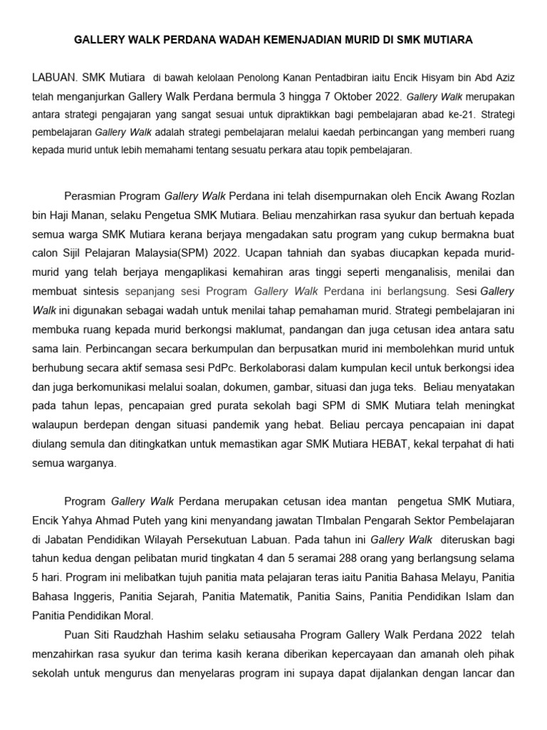 Berita GWP 2022 | PDF