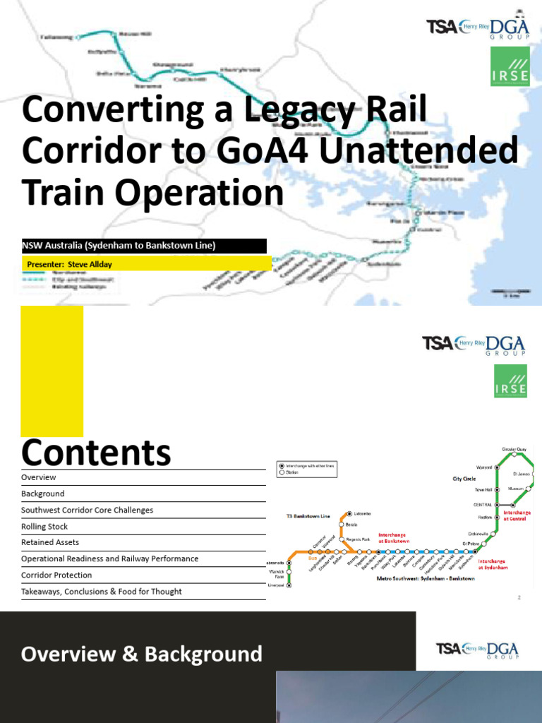 GoA4 Australia | PDF | Rail Transport | Rapid Transit
