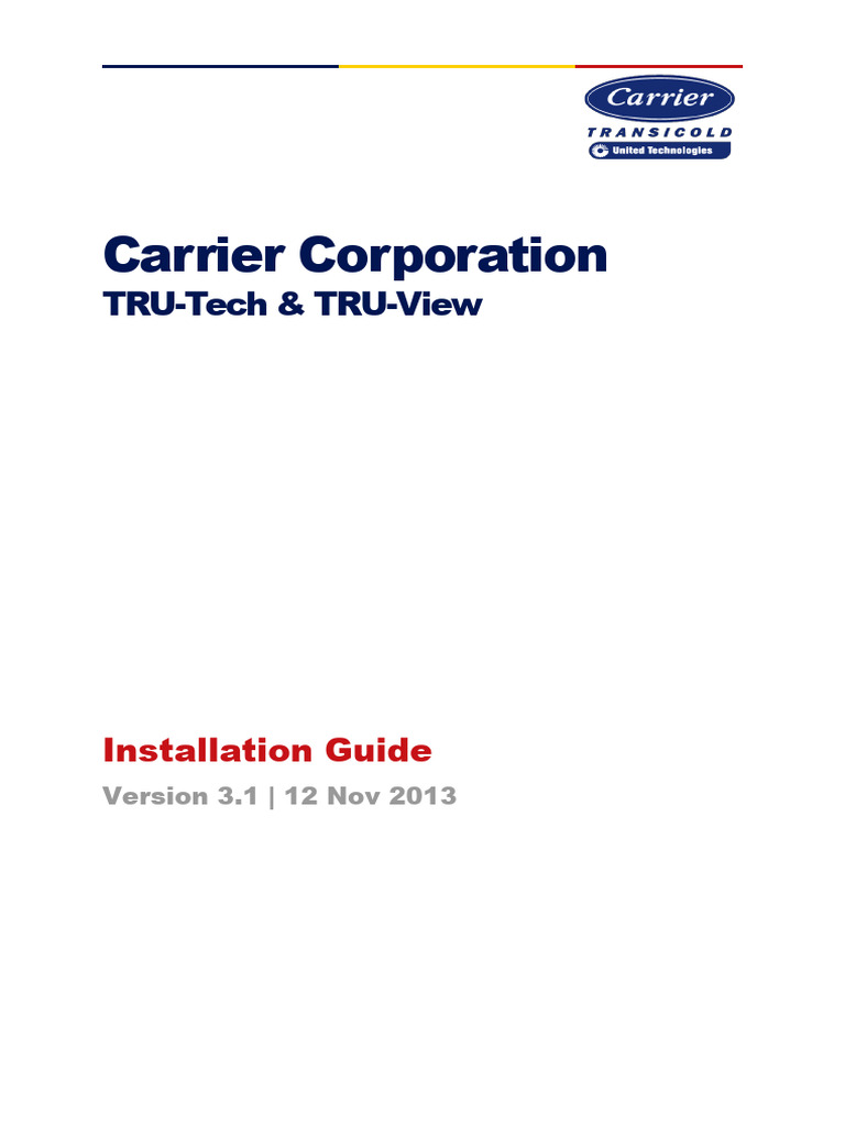 11-13 TRU Tech TRU View Installation Guide | PDF | Personal Computers | Windows 7