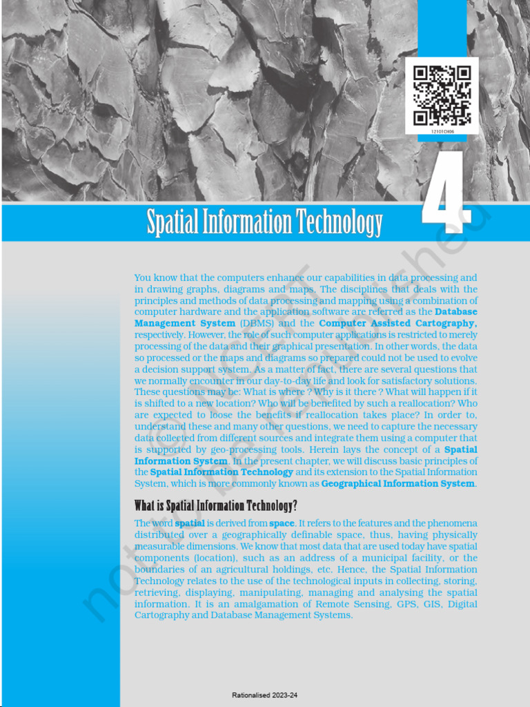 Spatial Information Technology | PDF | Geographic Information System | Image Scanner