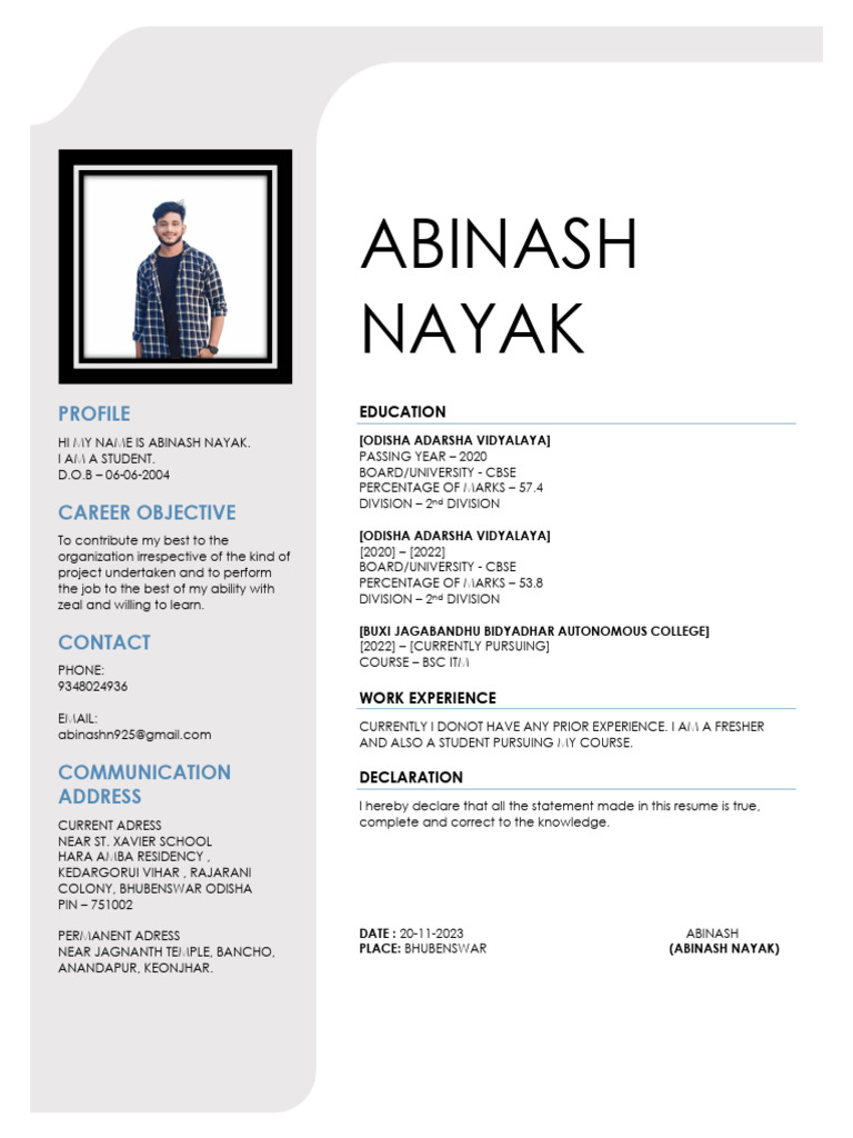 ABINASH | PDF