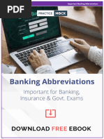 Comprehensive Financial Abbreviations List | PDF | Banks | Balance Of ...