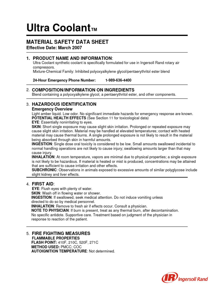 Ingersoll_Rand_SSR_Ultra_Coolant | PDF