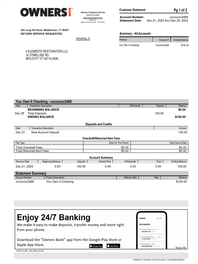 Get Document | PDF | Overdraft | Deposit Account
