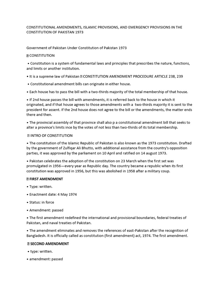 Constitutional Amendments 1 PDF | PDF