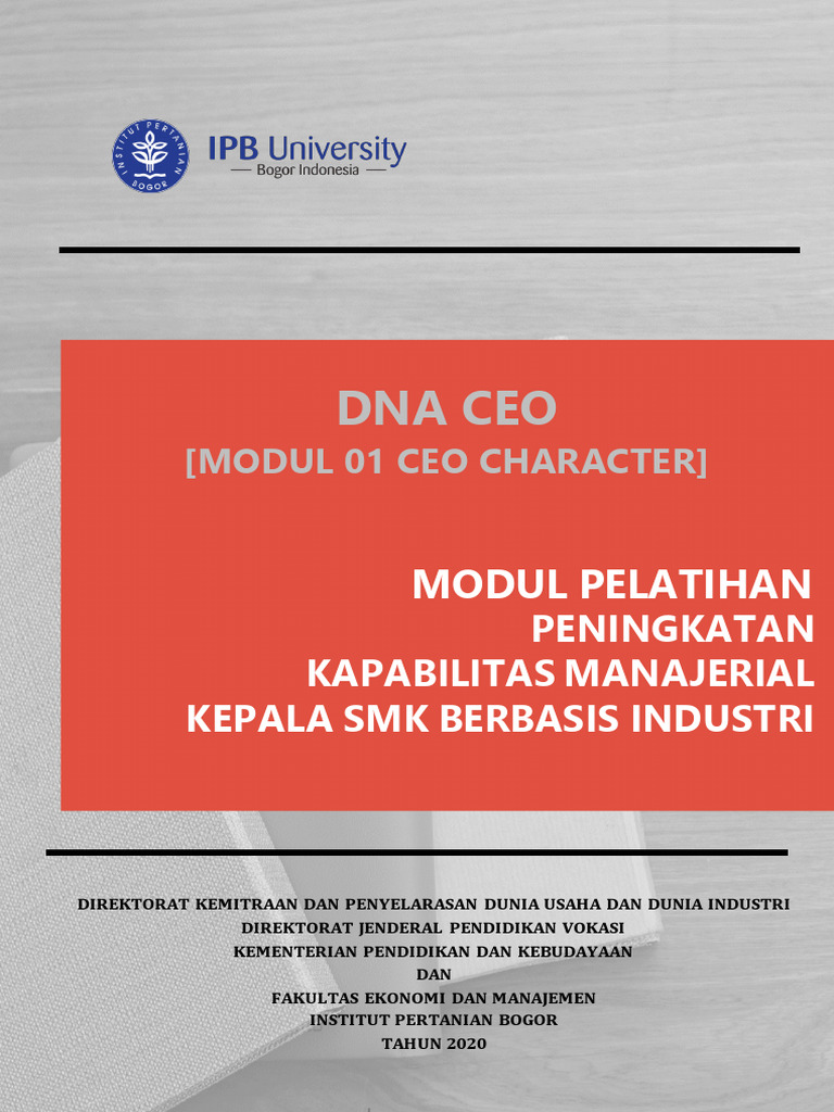 Modul Karakter Ceo 01-Dna Ceo | PDF