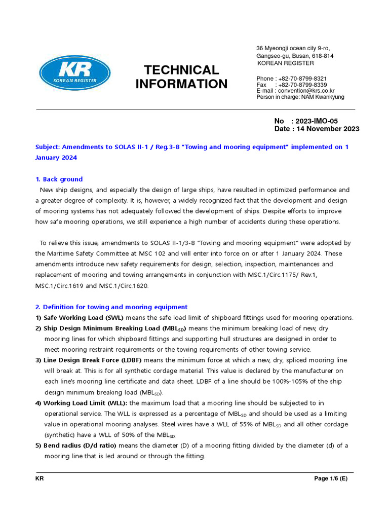 Mooring System Management Plan Sample | PDF | Ships