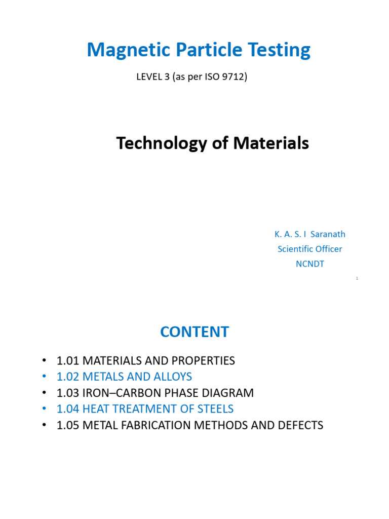 Metals and Alloys & Heat Treatment of Steels 2,4 | PDF | Steel | Heat ...
