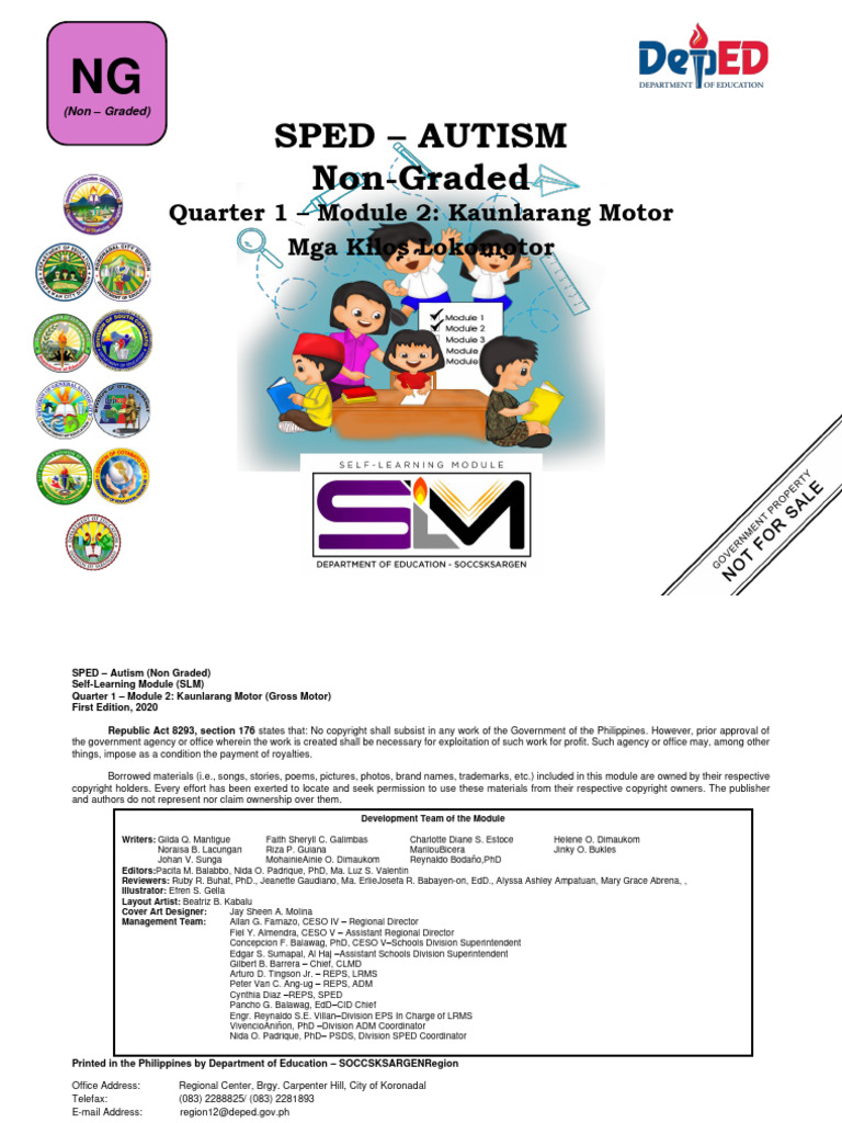 SLM 5 Sped | PDF | Learning | Understanding