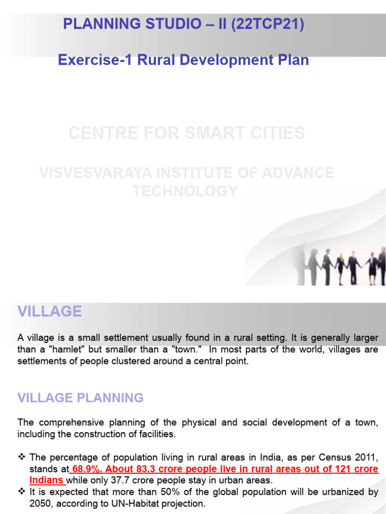 Planning Studio II-Village Plan | Download Free PDF | Village ...