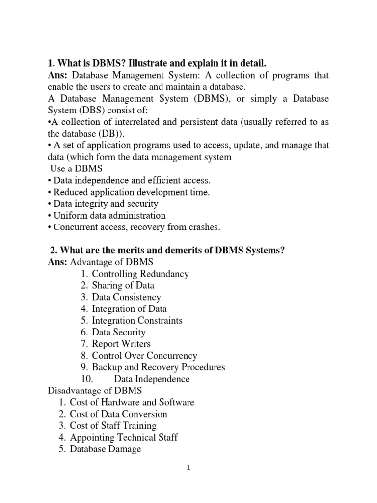 Important Question and Answers | PDF