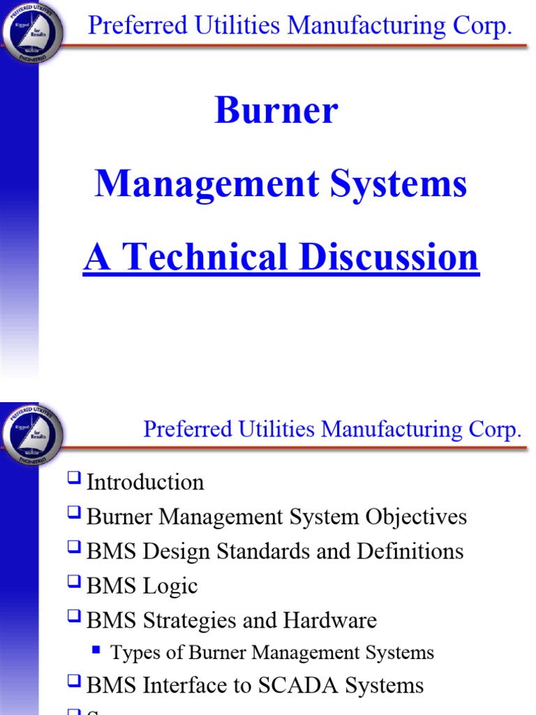 Dokumen - Tips Burner Management Systems A Technical Discussion | PDF | Programmable Logic ...