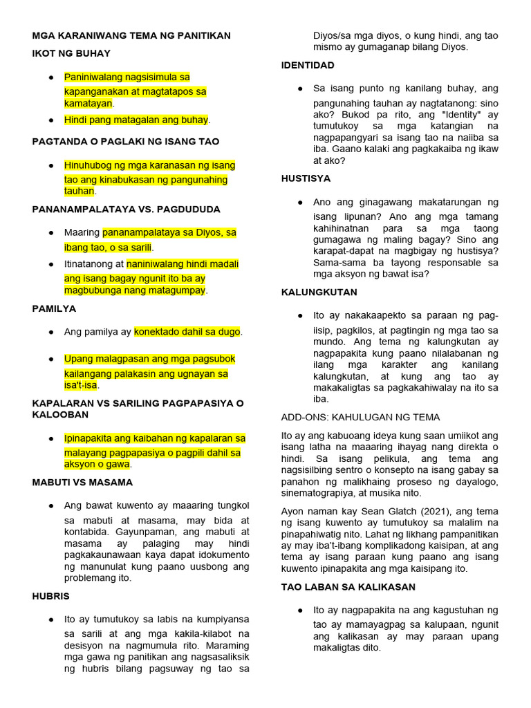 Reviewer Sinesos Quiz | PDF