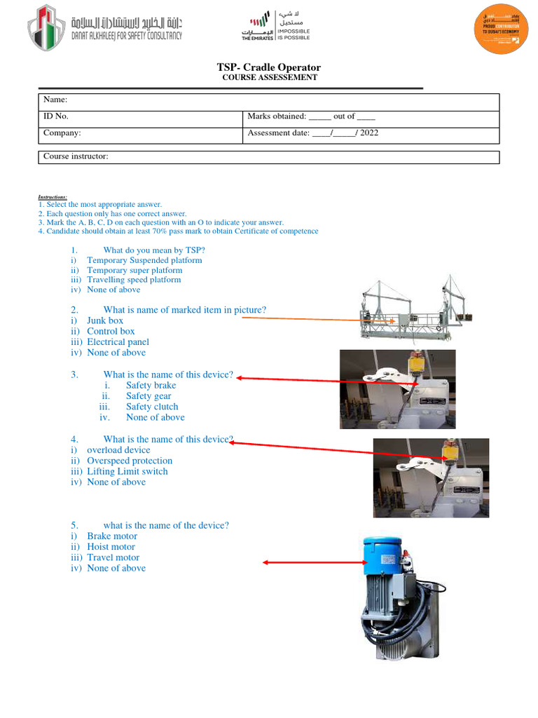 TSP-Cradle Operator | PDF