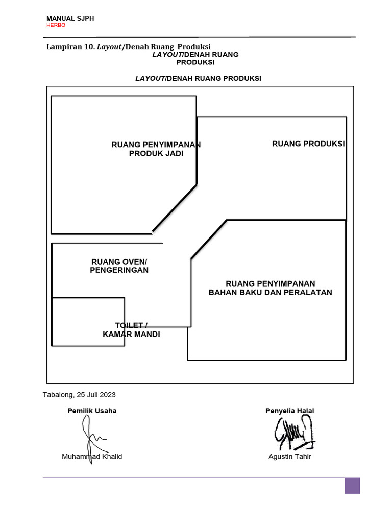 Layout Produksi | PDF