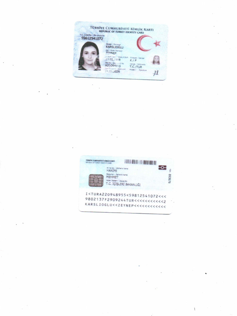 Kimlik Fotokopisi | PDF