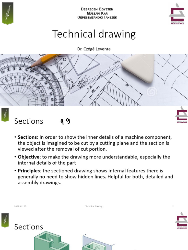 Technical Drawing - L - Sections 3d | PDF | Technical Drawing | Drawing